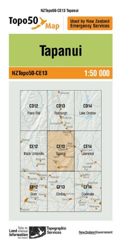 CE13 Tapanui Map - Shooters World Gore