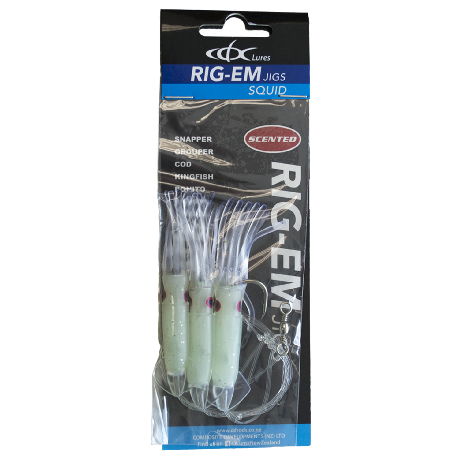 CDX Lures Rig-Em Squid 9cm - Shooters World Gore