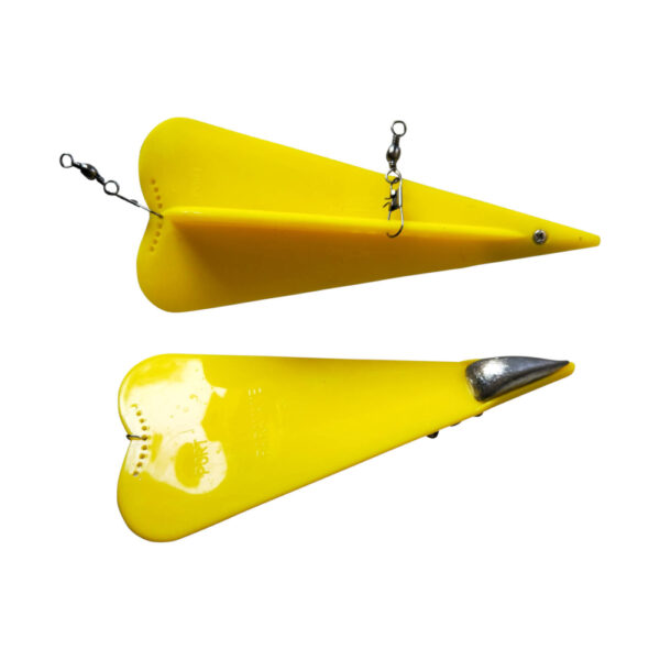 Fish Fighter Yellow Trolling Paravane - Shooters World Gore