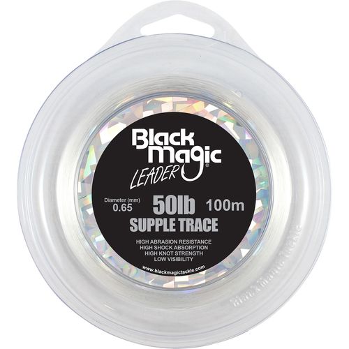 Black Magic Leader 40lb Supple Trace Various - Shooters World Gore