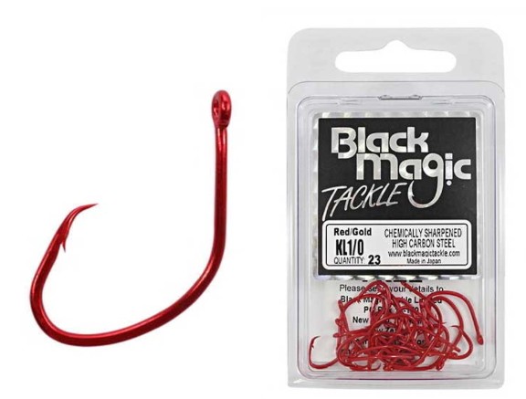 Black Magic KL Hook Series - Red - Shooters World Gore