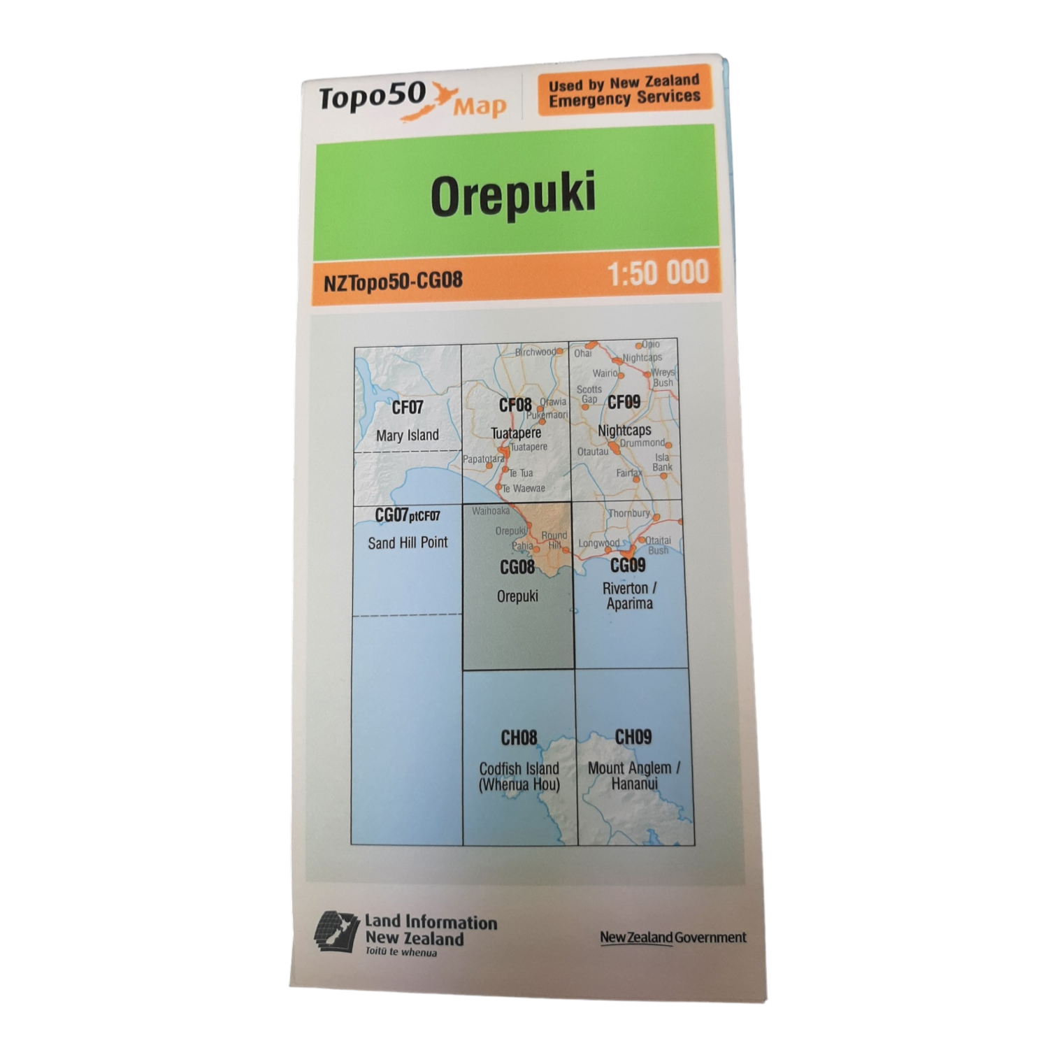 CG08 Orepuki Map - Shooters World Gore