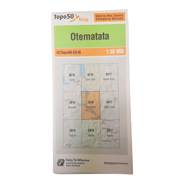 CA16 Otematata Map - Shooters World Gore