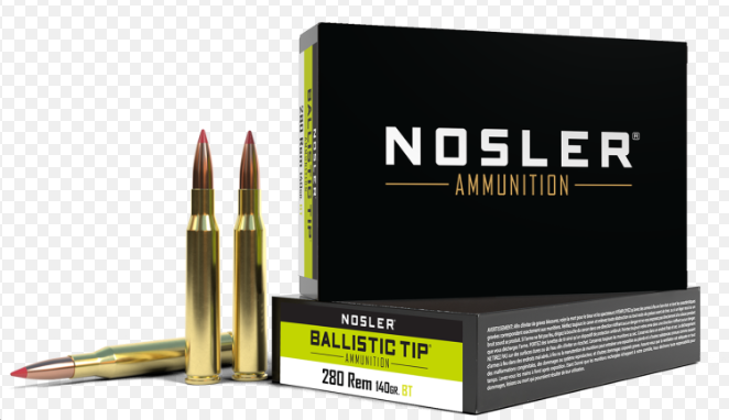 Nosler 280 Rem 140gr Ballistic Tip (20) - Shooters World Gore