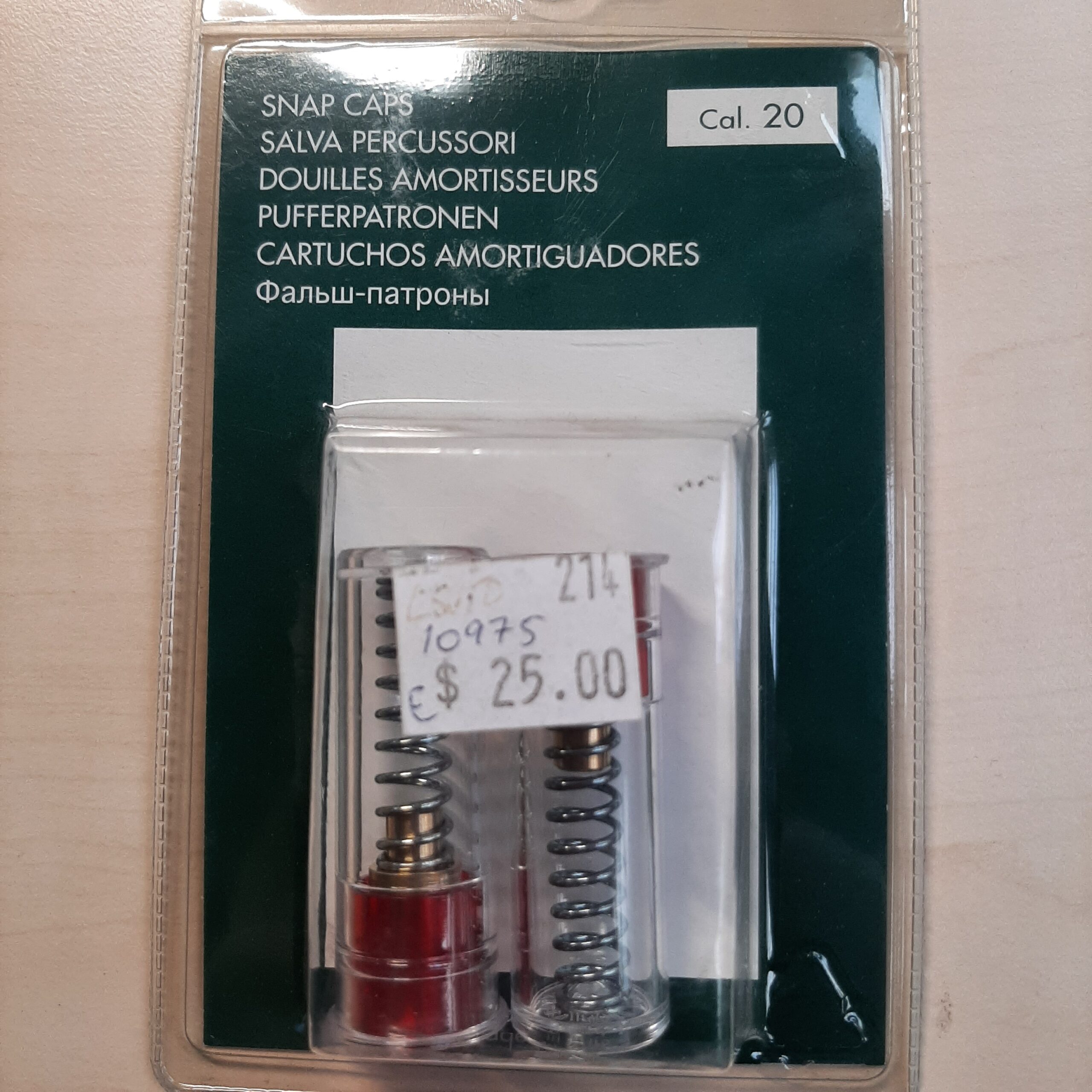 Kilwell Plastic Snap Caps Cal .20 - Shooters World Gore