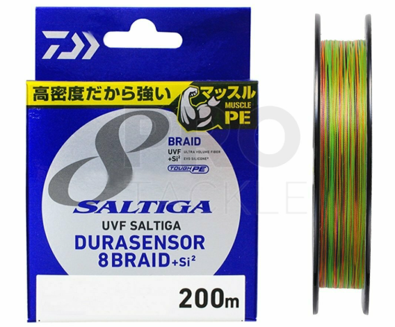 UVF Saltiga Durasensor X8 +Si2 Braid 200m Chartreuse - Shooters World Gore