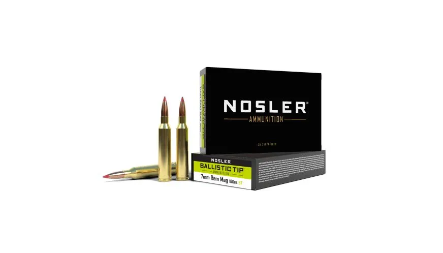 Nosler 7mm Rem Mag 160gn Ballistic Tip - Shooters World Gore