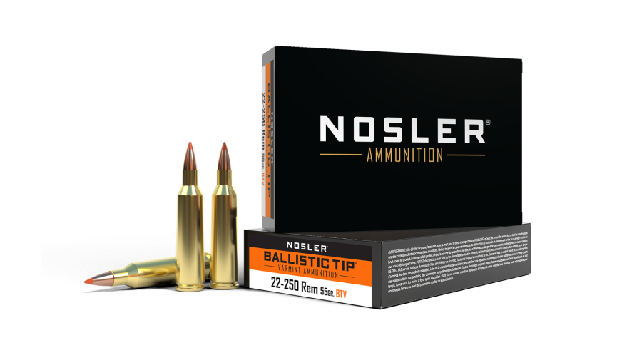 Nosler 22-250 Rem 55gn Ballistic Tip - Shooters World Gore