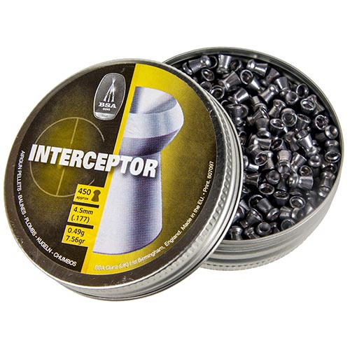 BSA .177 Interceptor 450 rnd - Shooters World Gore