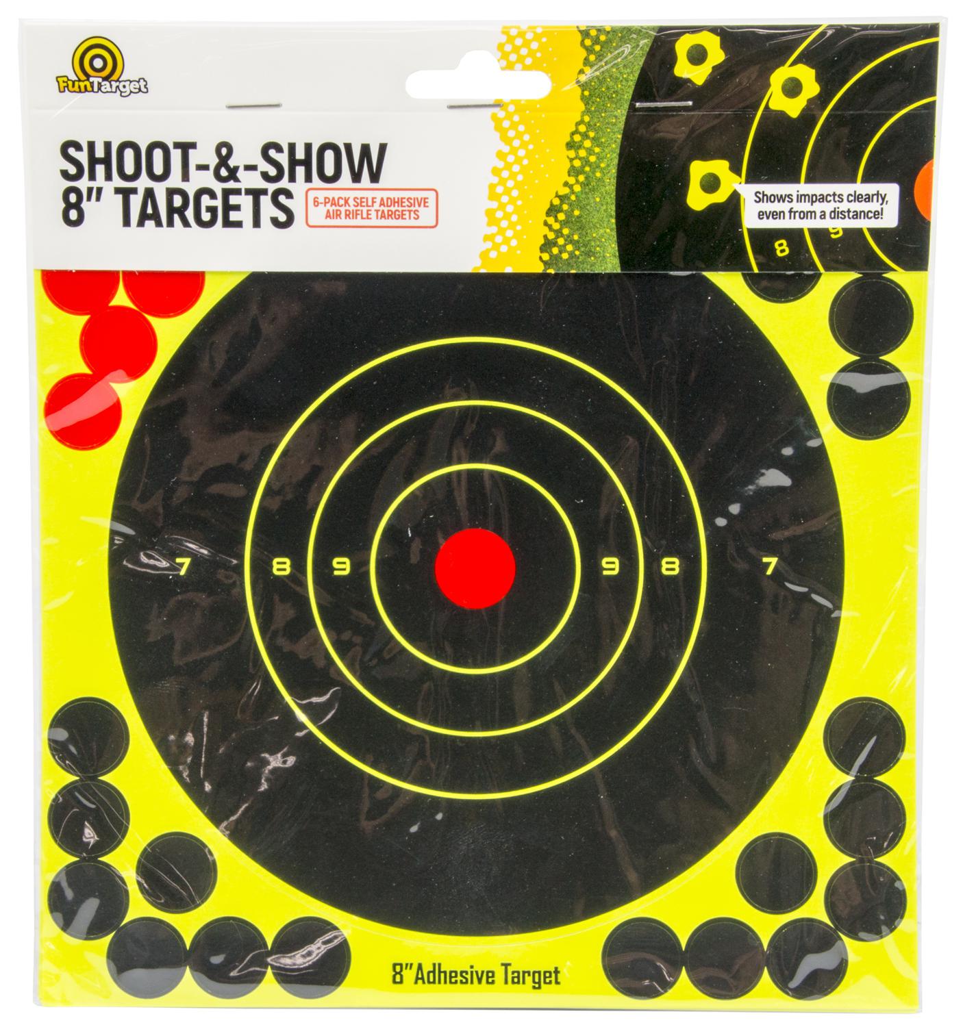 8" Shoot & Show Targets - Shooters World Gore