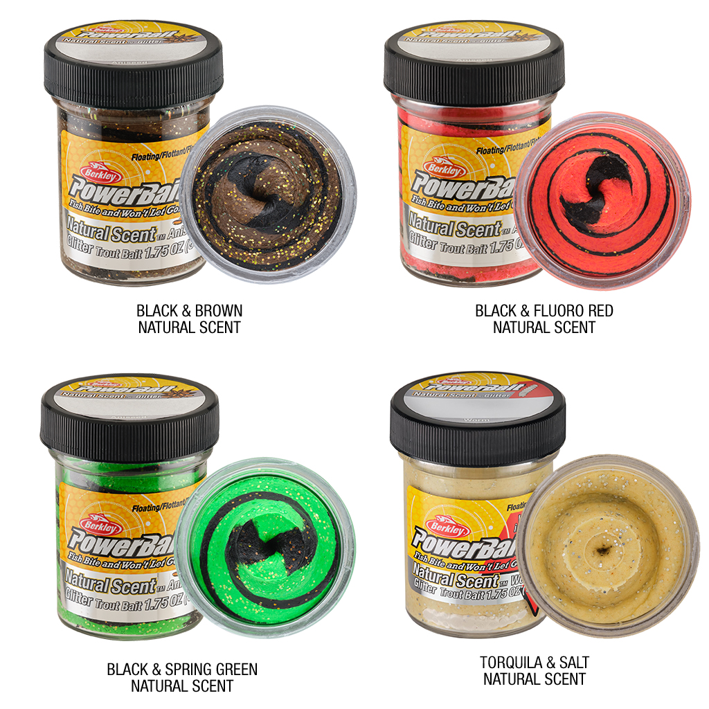 Powerbait Natural Scent Glitter Aniseed Trout Bait - Shooters World Gore